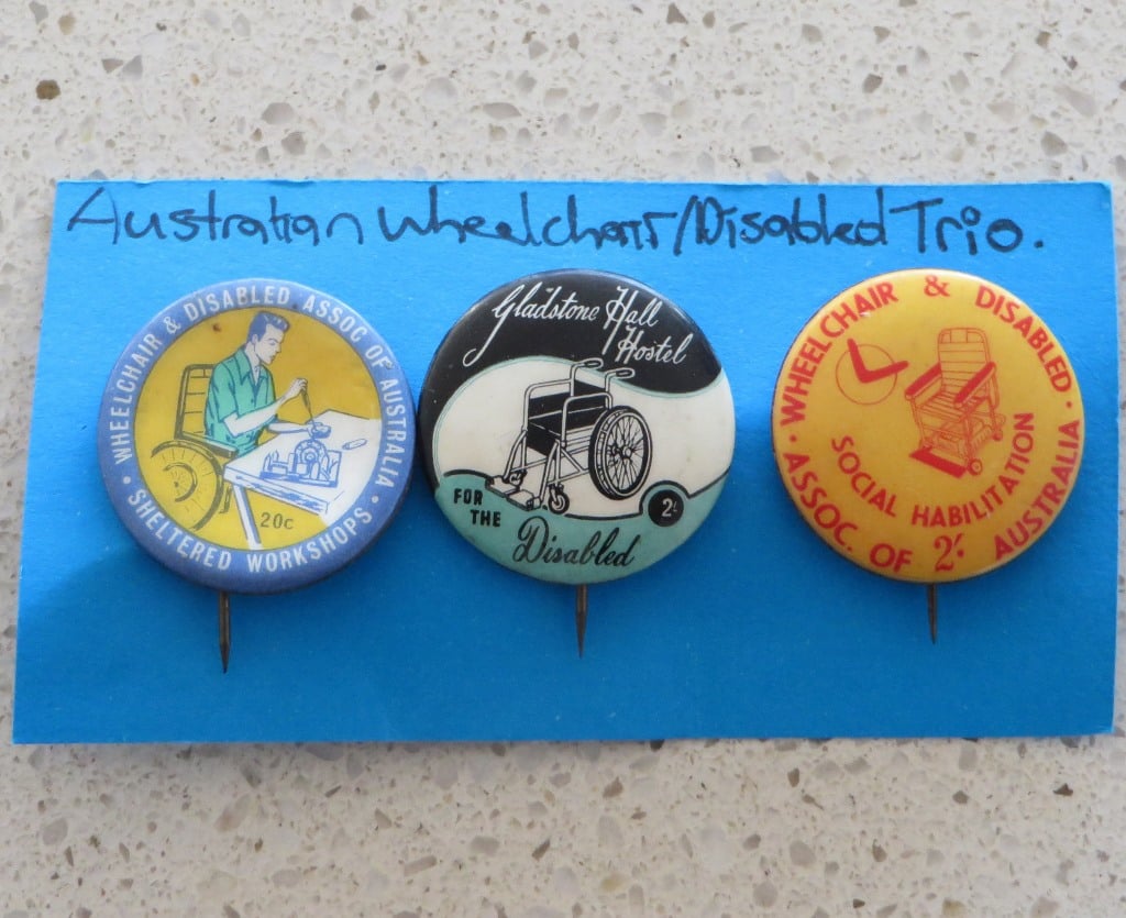 Australian Wheelchair Badge Trio - Campbells Online Store