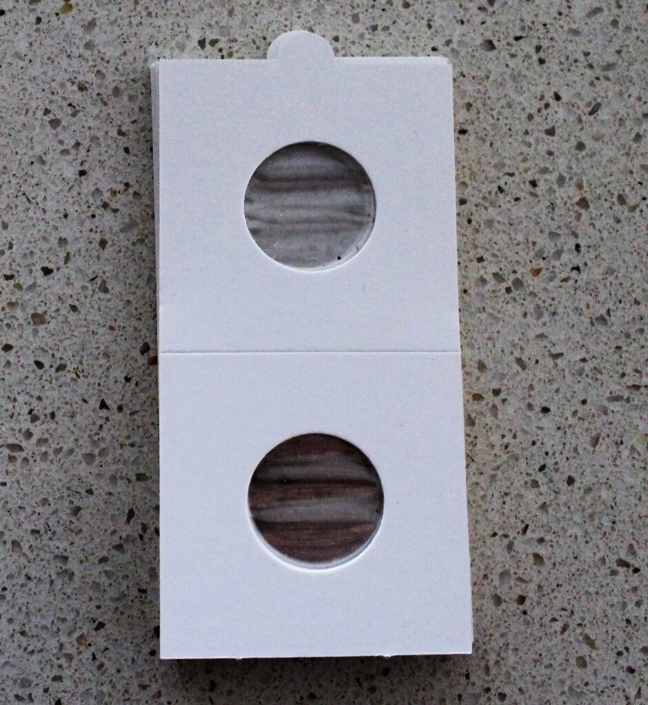Self Adhesive Coin Mounts - 20mm for Five Cent & Sixpence - Campbells ...