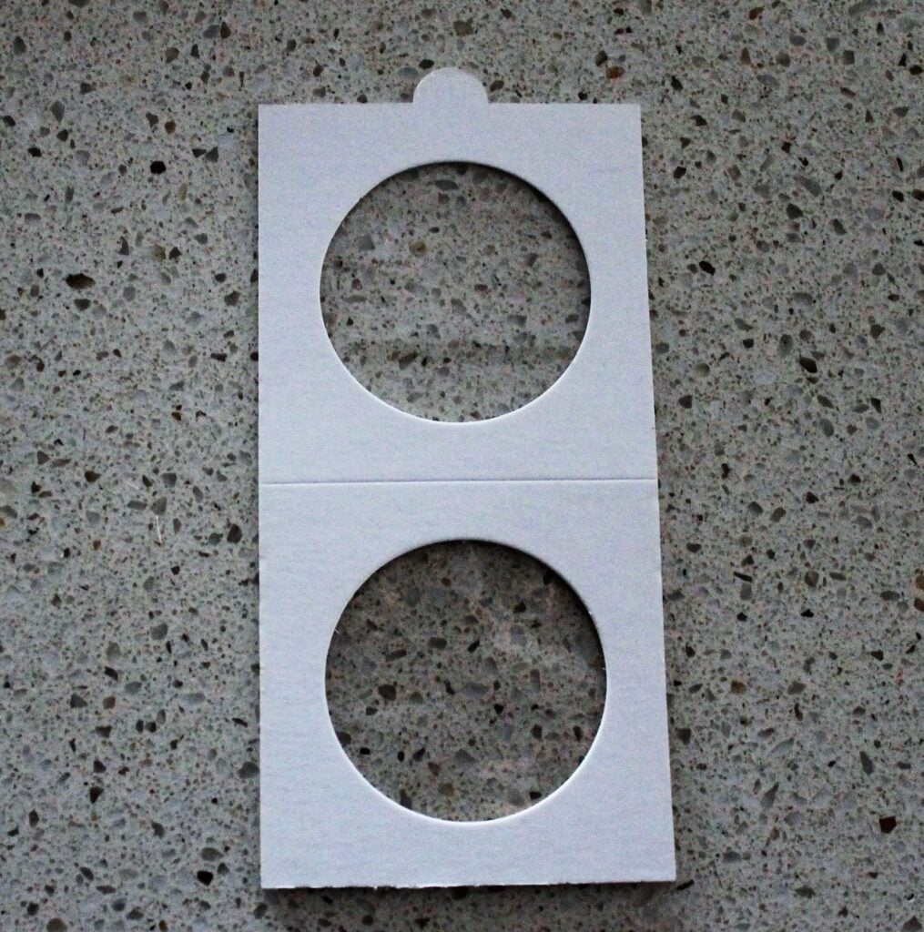 Self Adhesive Coin Mounts - 35mm for Fifty Cent & Medallions ...