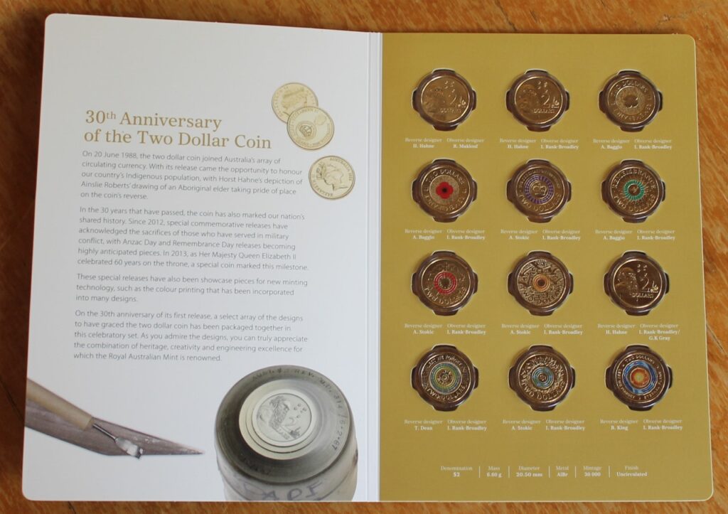 Australian Two Dollar Coin Set 2018 - Campbells Online Store