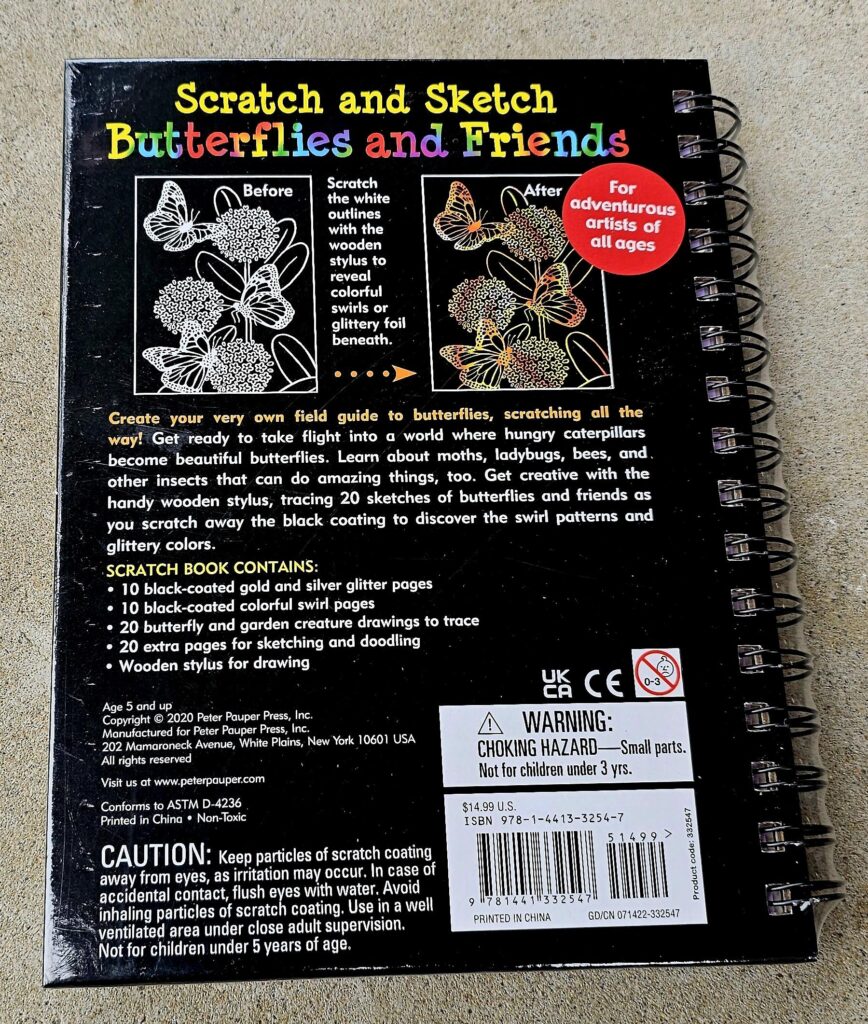 Scratch & Sketch - Butterflies and Friends - Campbells Online Store