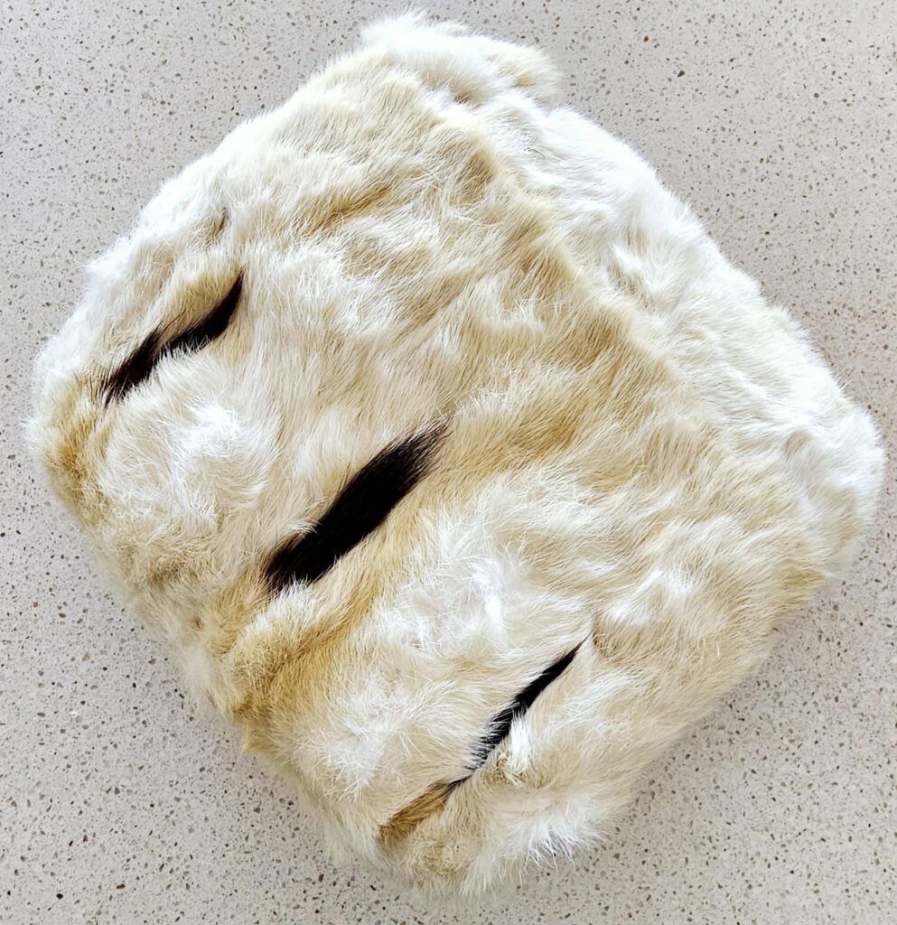 Ermine Hand Warmer with Cream Lining - Campbells Online Store