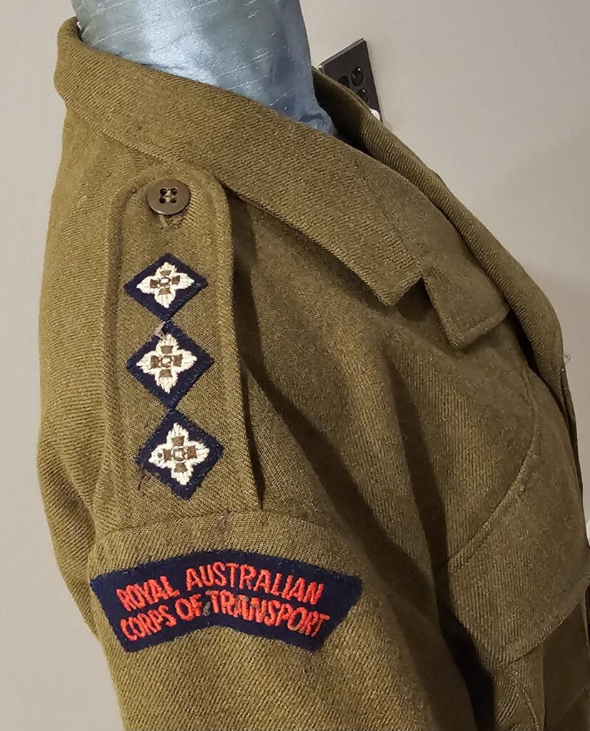 Royal Australian Corps of Transport Battle Dress Jacket - Vietman 1969 ...