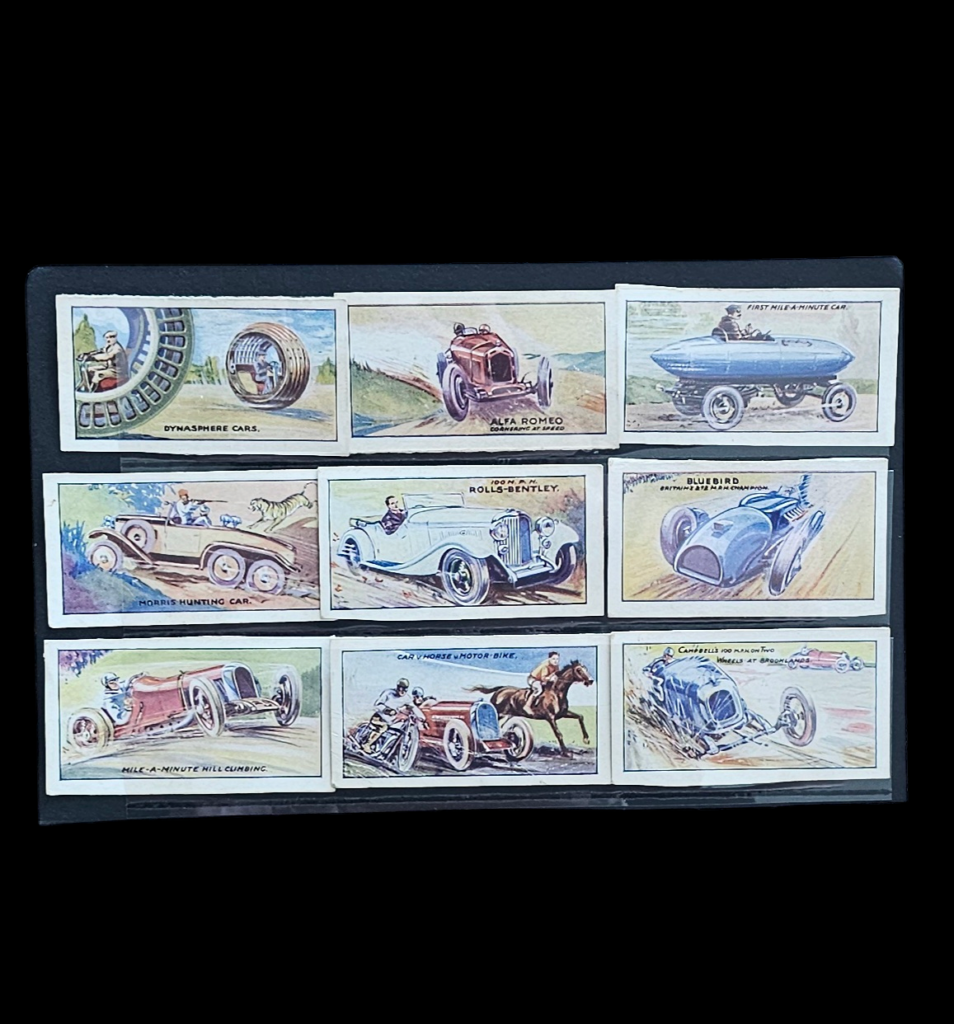 Motor Car Themed Collector Cards - Campbells Online Store