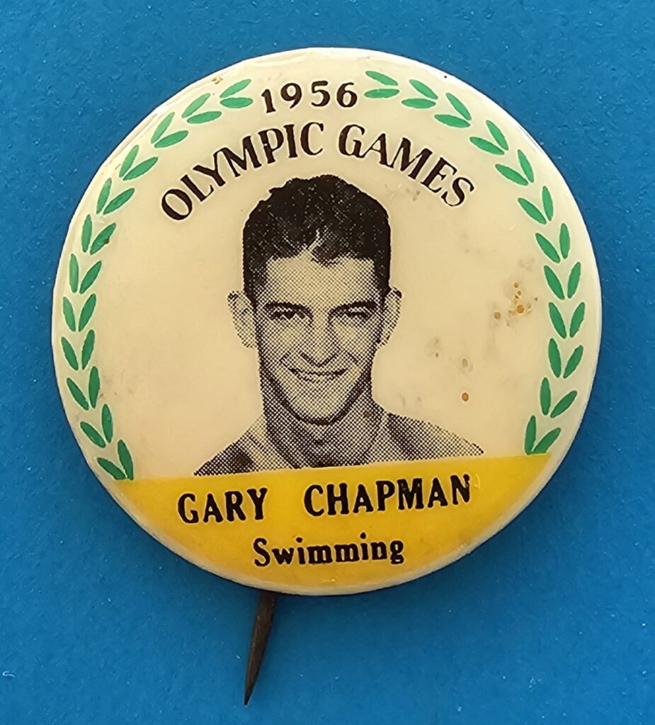 Olympic Badge - Gary Chapman (Swimming) - Campbells Online Store