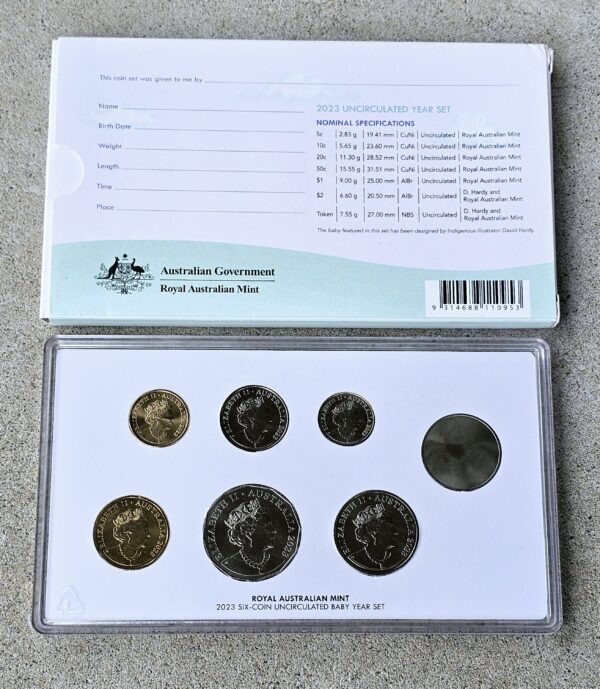 Australian Mint Uncirculated Coin Set - 2023 - Campbells Online Store