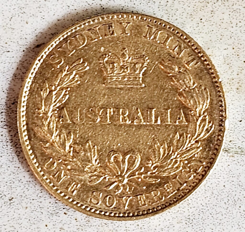Australian Sovereign - 1855 - Campbells Online Store