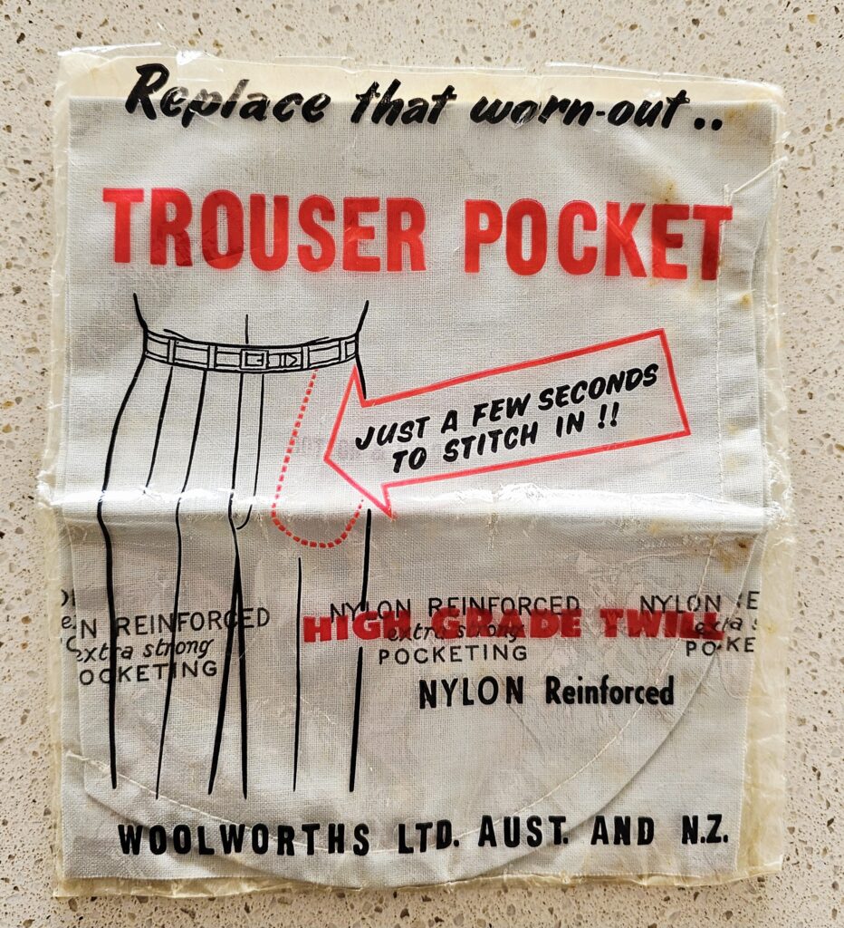 Vintage Trouser Pocket - Campbells Online Store