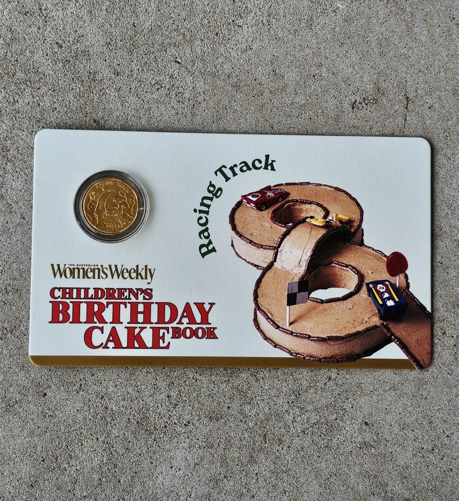 Australian One Dollar Coin - Racing Track - Campbells Online Store