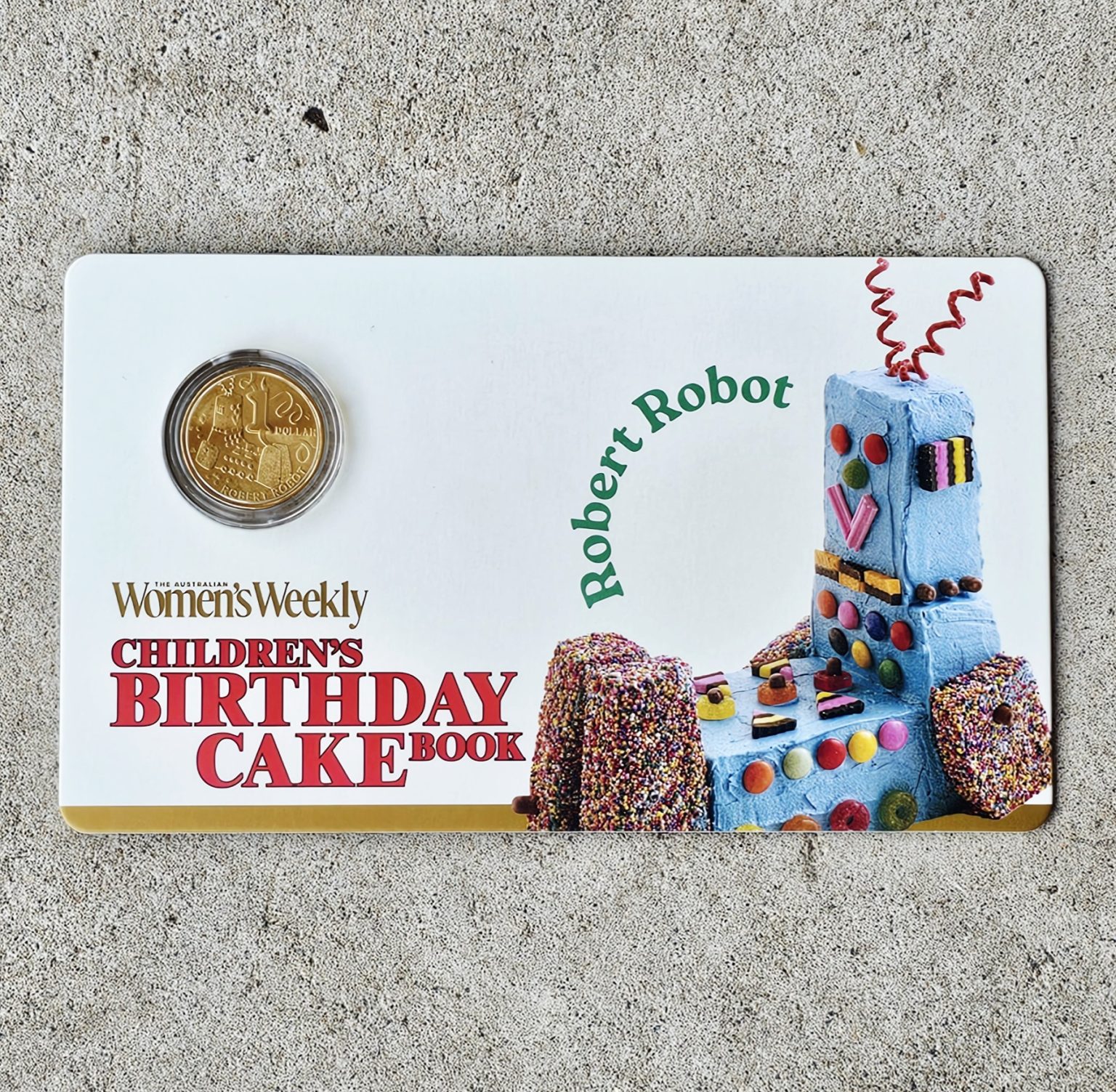 Australian One Dollar Coin - Robert Robot - Campbells Online Store
