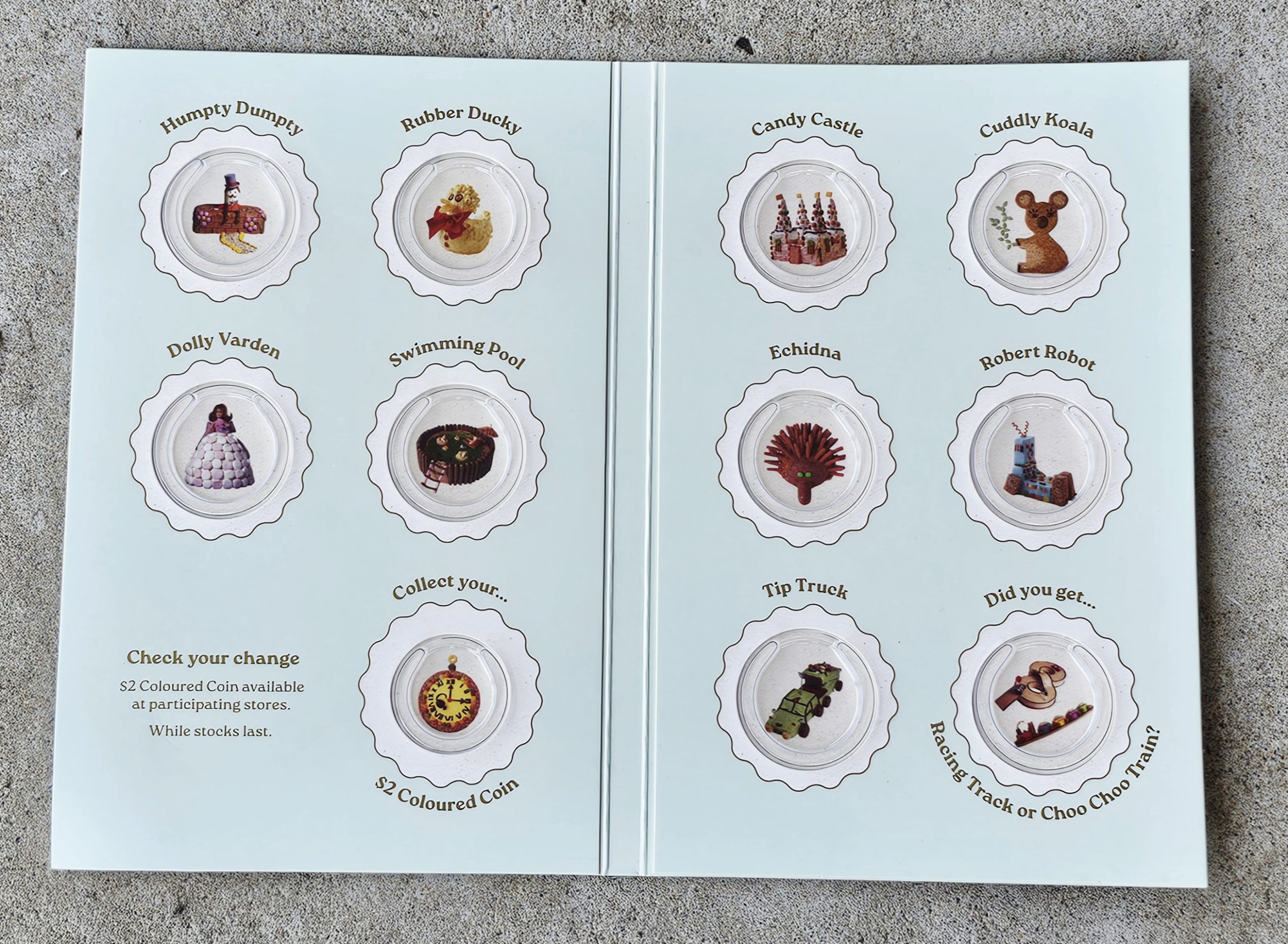 Australian Collector Coin Set - Birthday Cake Folder - Campbells Online ...