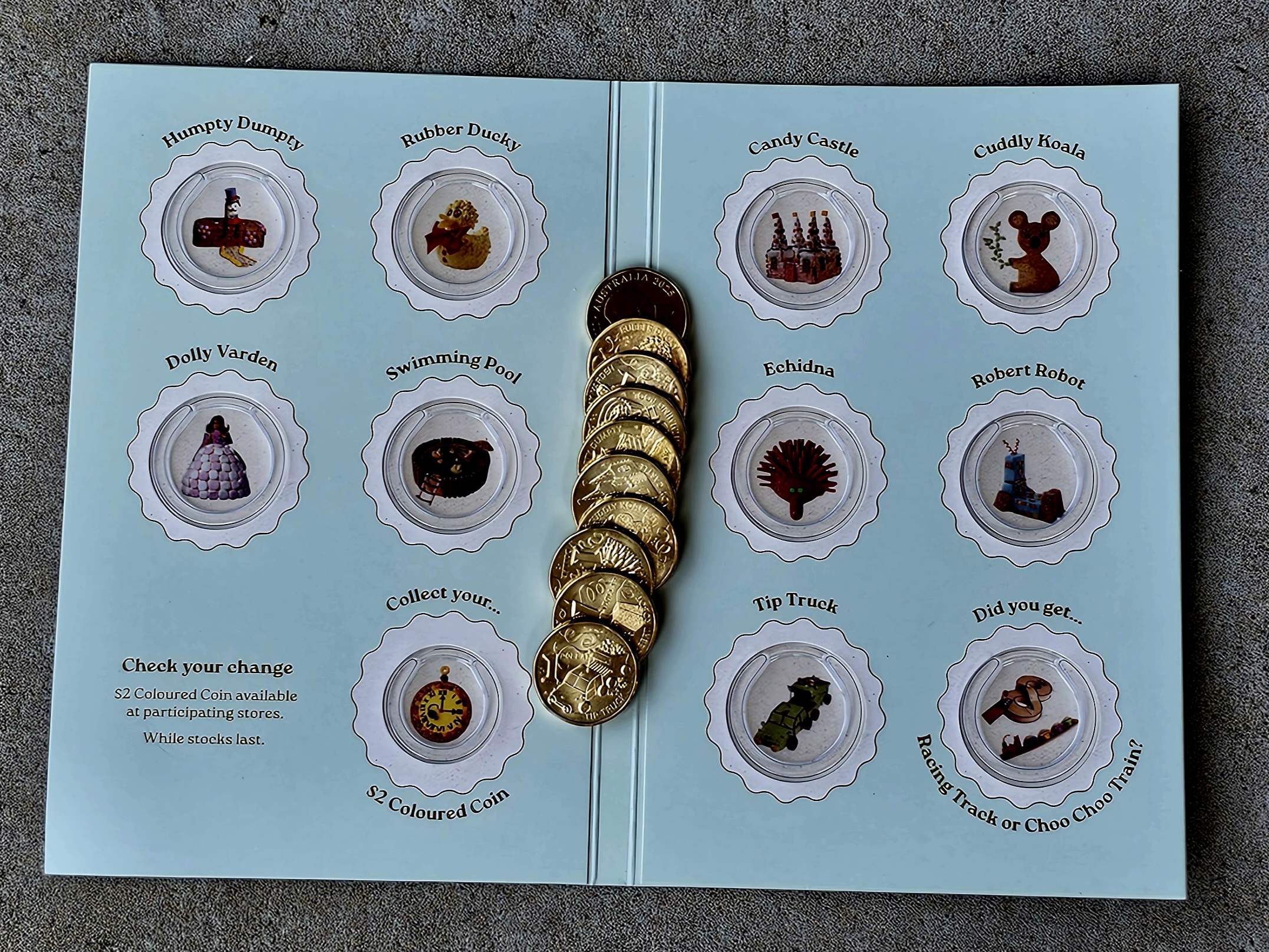 Australian Collector Coin Set - Birthday Cake Folder - Campbells Online ...