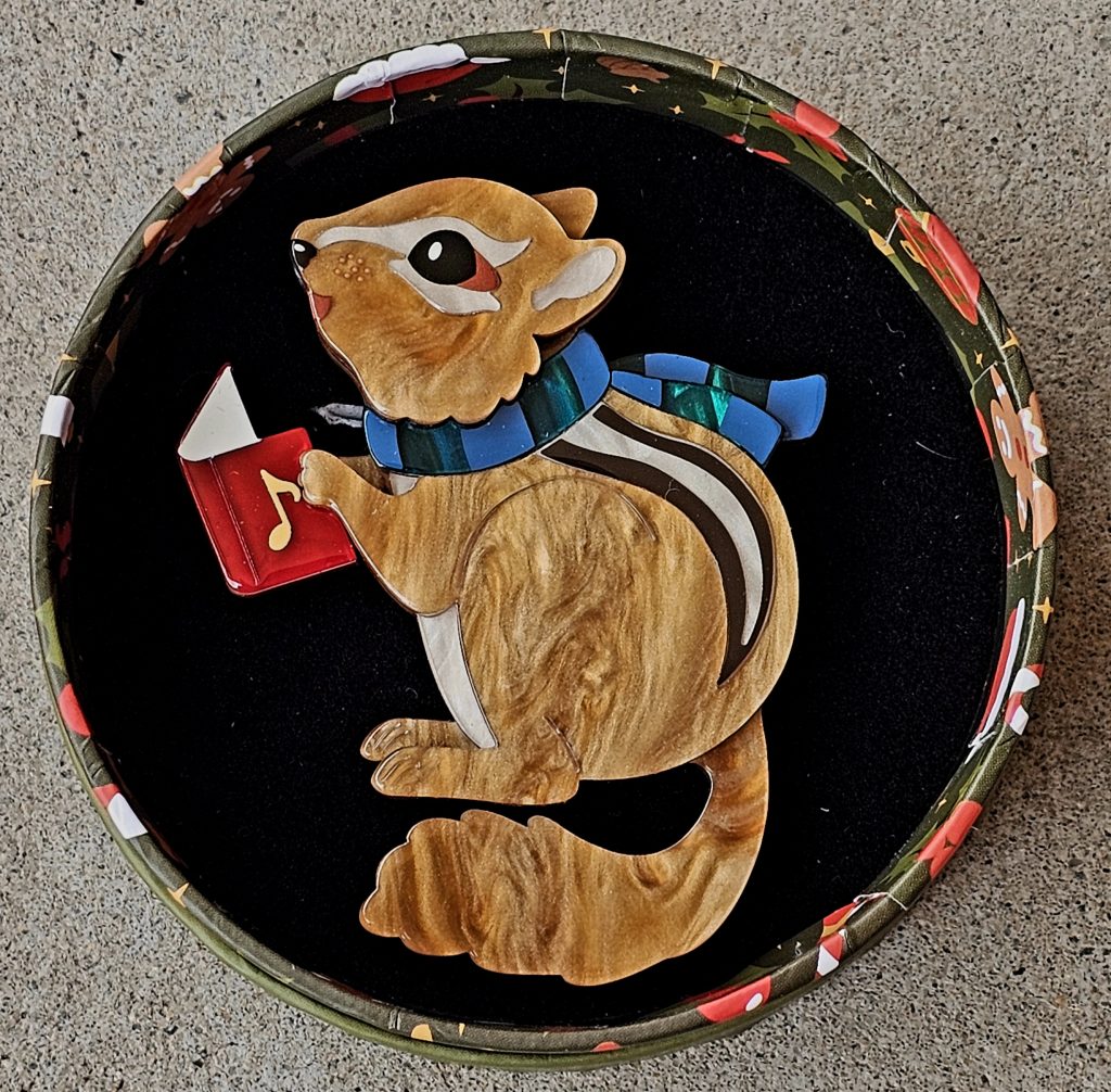 Erstwilder Brooch - Charlie the Chipmunk - Campbells Online Store