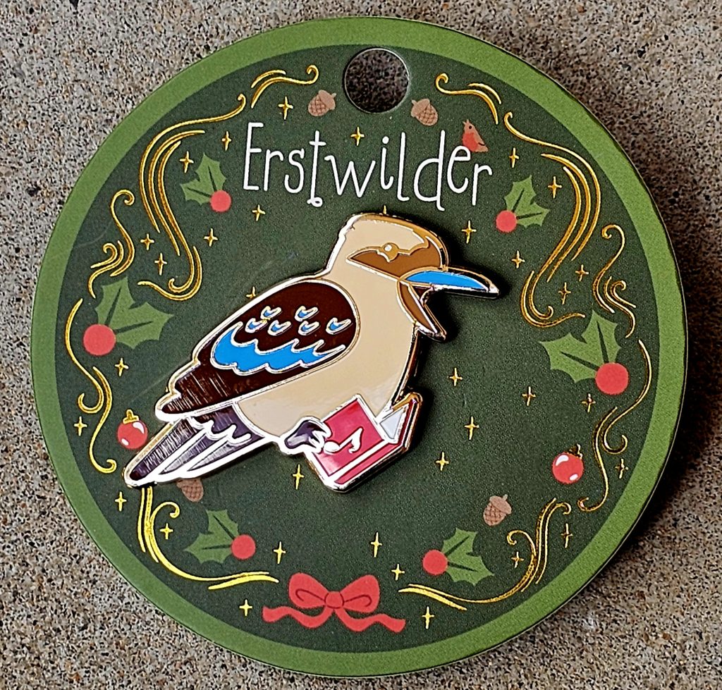 Erstwilder Enamel Pin - Kip the Kookaburra - Campbells Online Store